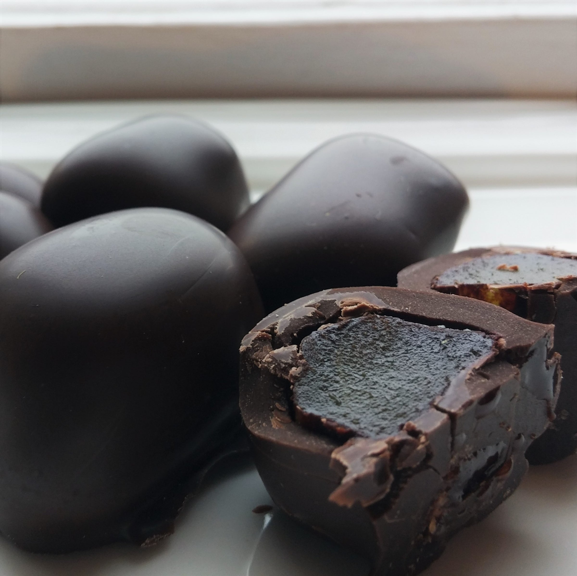 dark ginger chocolates